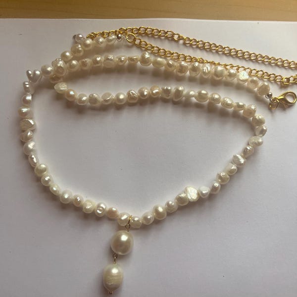 The Princess Bride Buttercup's Real Natural Pearls Pearl Drop Necklace ...