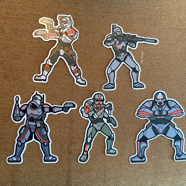 Bad Batch Sticker Pack - Etsy