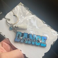 Personalized Dance Keychain Dancer Keychain Dance Gift Dance Bag Tag ...