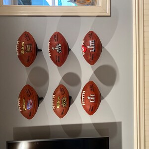 Wall Mount Display Brackets for Baseballs and Softballs ... - Etsy