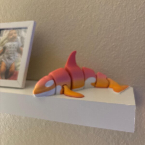Articulated Orca/killer Whale - Variety of Colors - Etsy