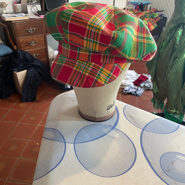 PDF Hat Sewing Pattern, Baker Boy, Bakerboy, Newsboy, Classic 8 Section ...