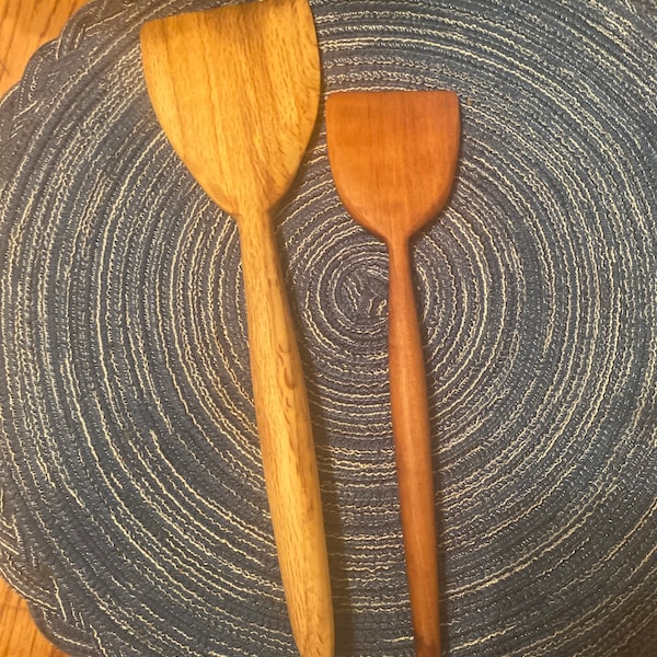 Modern Rustic Wood Spatulas | Rustic Hearth | Farmhouse Spatula ...