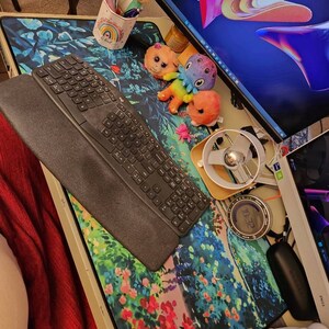 Baldur's Gate 3 Map Mousepad BG3 World Map Desk Mat Anime Desk Mat Gift ...