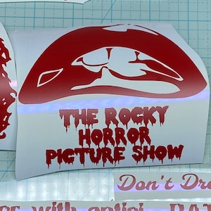 Rocky Horror Picture Show Lips and Title RHPS Ai Dxf Jpg Pdf Png Svg - Etsy