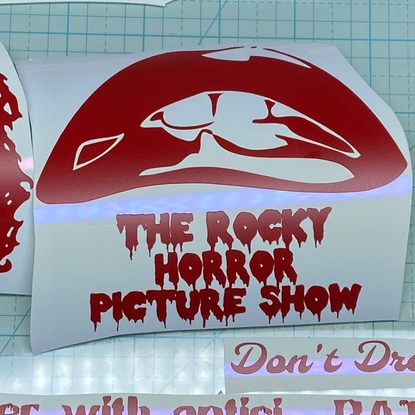 Rocky Horror Picture Show Lips and Title RHPS Ai Dxf Jpg Pdf Png Svg - Etsy