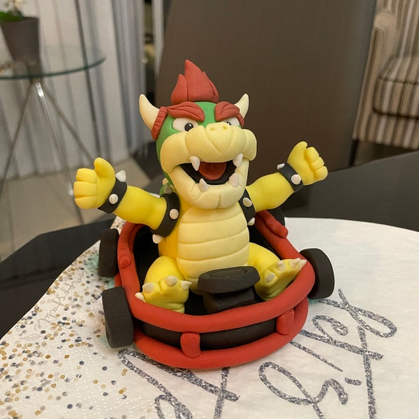 Yoshi Fondant Cake Topper Super Mario Cake Decorations - Etsy UK