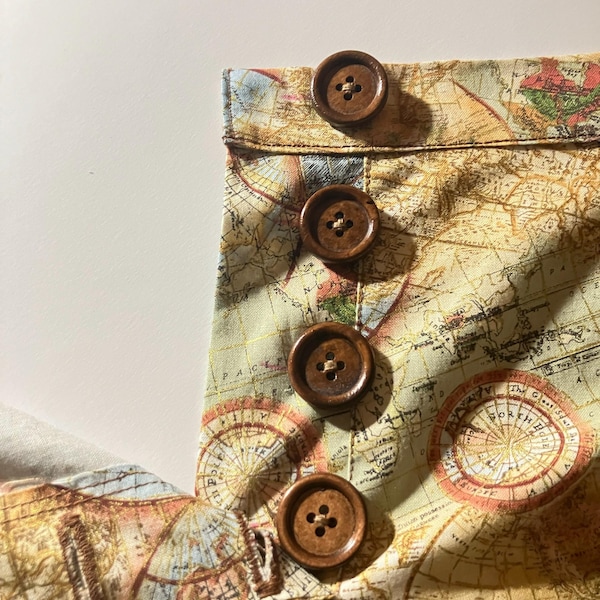 50 Large Mixed Color Wooden Buttons 30mm 1 1/8 Inch Mixed Colors 2 Hole ...