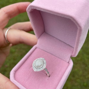 Rose Gold Plated Over 925 Sterling Silver Rectangle Shape Ring | Etsy