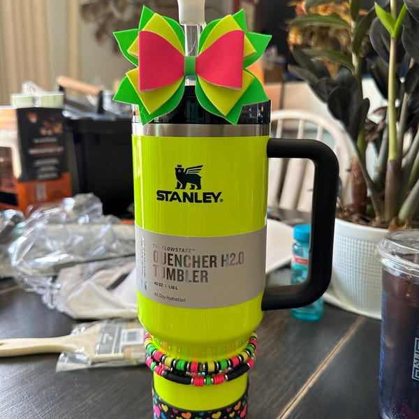 Summer Stanley Bracelet Stack, Boot Topper, Tumbler Accessories - Etsy