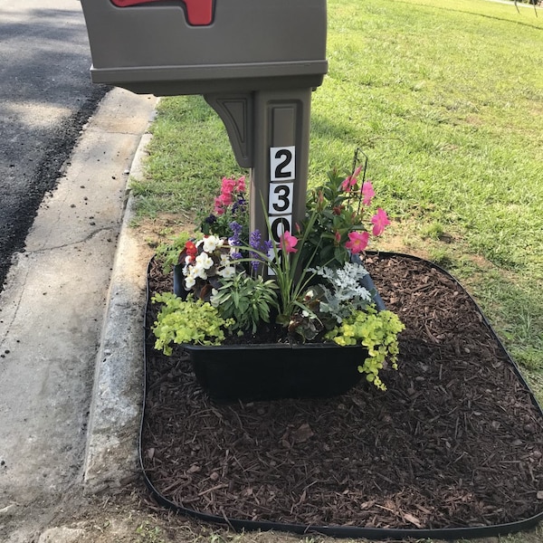 Snappot® Mailbox Planter Box - Resin Planter Extra Large Flower Pot ...