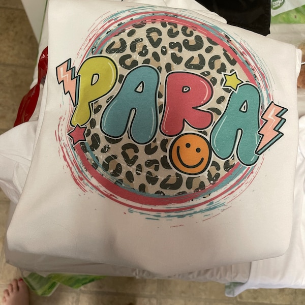 Para PNG Image, Paraprofessional Leopard Design, Sublimation Designs ...