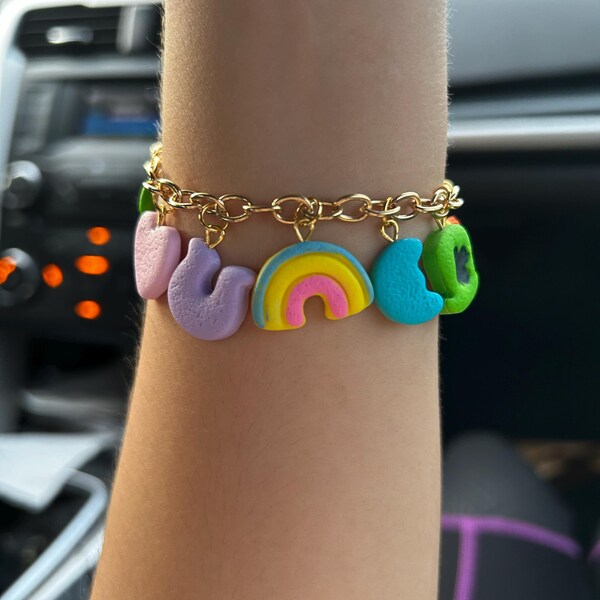 Lucky Charm Bracelet/ Food Jewelry/ Cereal Jewelry - Etsy