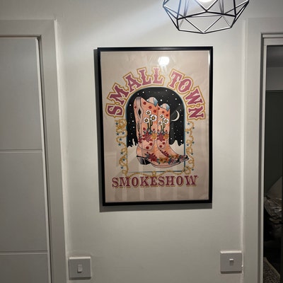 Zach Bryan Poster Oklahoma Smoke Show Art Print American Heartbreak ...