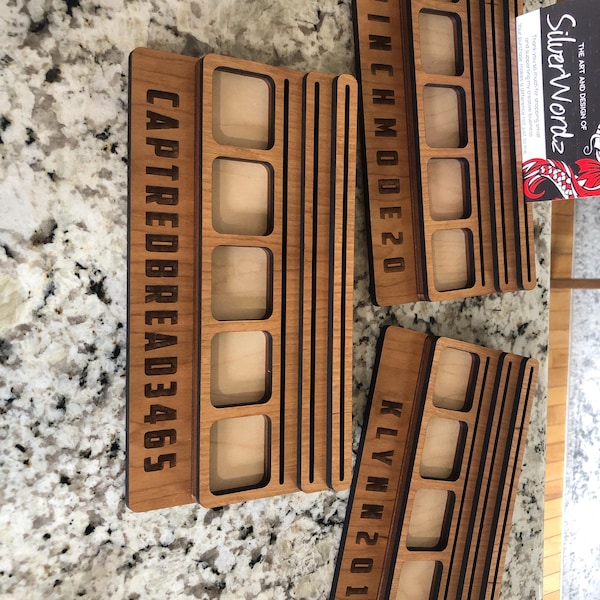 Personalized Board Game Card Holder Tabletop Resource Organizer, Gaming ...