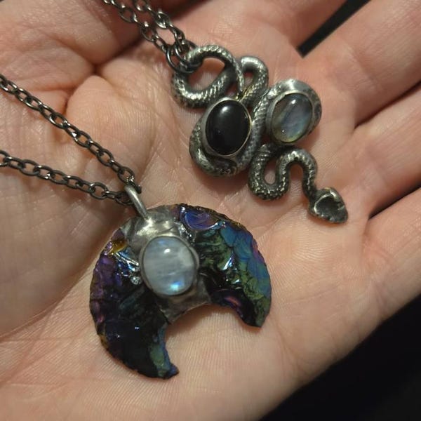 Real Butterfly Wing Necklace, Cottagecore Necklace, Nature Inspired ...