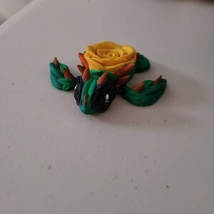 Roseurtle Rose Turtle Fidget made to Order Cute Flower Turtle - Etsy