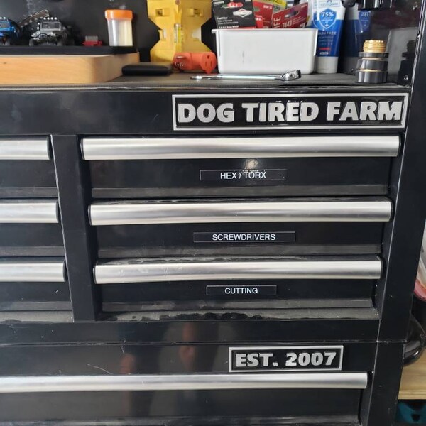 Personalized Aluminum Toolbox Emblem - Etsy