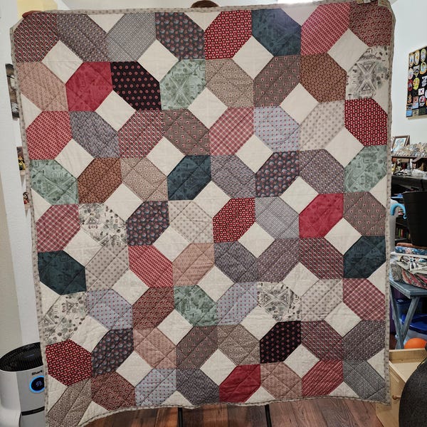 Wistful Quilt Pattern Only - INSTANT DIGITAL DOWNLOAD - From Villa Rosa ...