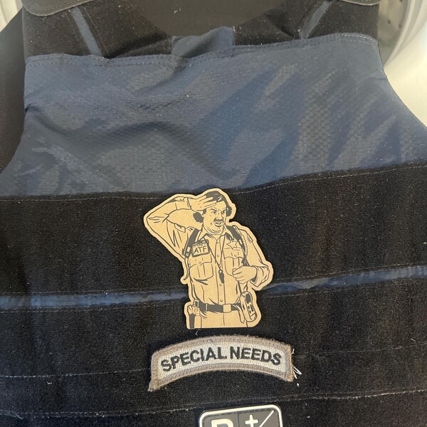 Doomer Wojack Meme Morale Patch, Perfect for Tactical Hat, Range Bag, Hook and Loop Backing ...