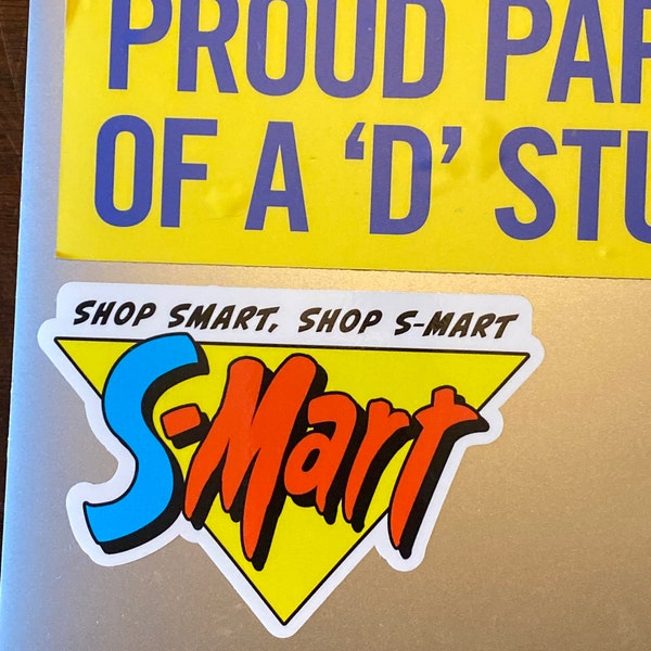 S-mart Vinyl Sticker! Shop Smart, Shop S-mart! 4.5" All Weather Evil ...