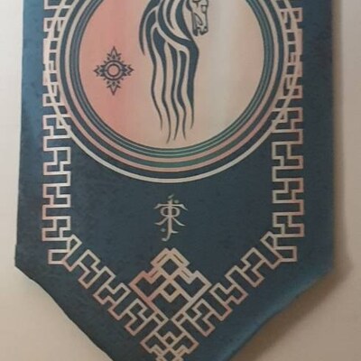 Lord of the Rings Rohan Flag,arnor,arthedain,erebor,ereinion Gıl-galad ...