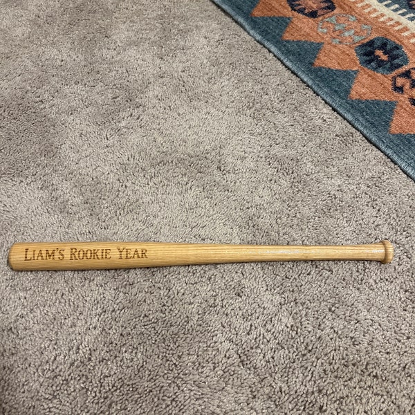 18" Trophy Bat Personalized Baseball Bat Custom Baseball Bat Engraved ...