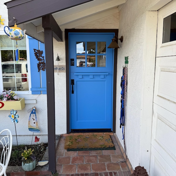 Saratoga Modern Pre-hung Exterior Door - Etsy