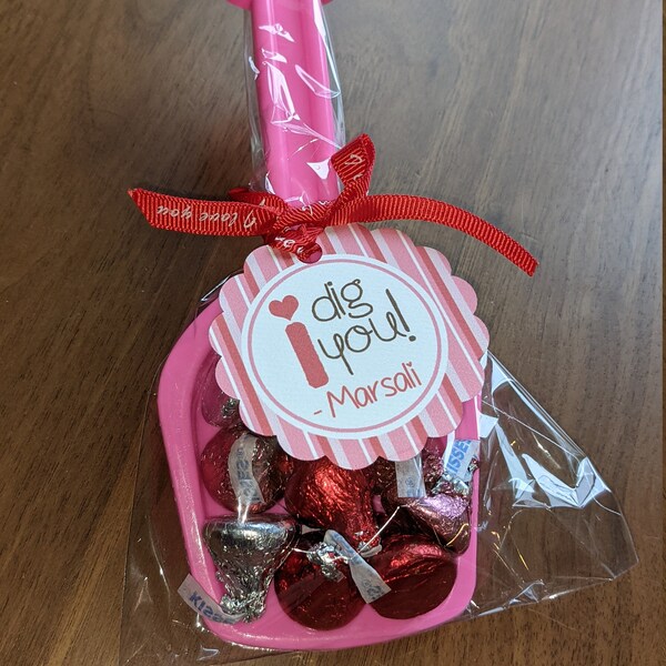 PRINTABLE FAVOR TAGS I Dig You - Happy Valentine's Day Collection ...