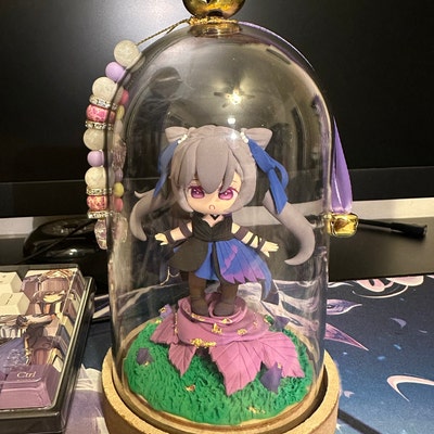 Yanfei Genshin Impact Chibi Figure Handmade Doll Anime - Etsy España