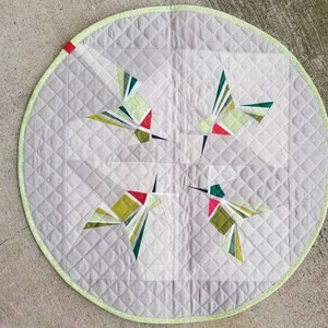 Hummingbird Paper Pieced PDF Quilt Block Pattern - Etsy