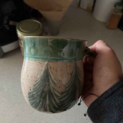 Winter Tree Ceramic Coffee Mug - Etsy