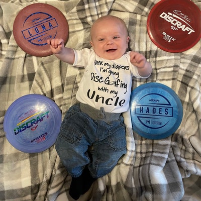 Pack My Diapers I'm Going Disc Golfing With My Daddy - Etsy