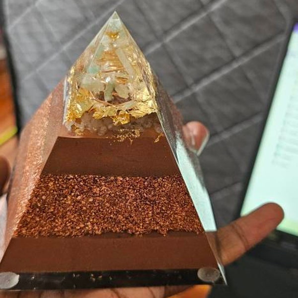 Pocket Orgonite EMF Protection, Shungite, Red Goldstone, Tigers Eye ...