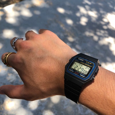 Casio MDV106-1AV Duro Custom Magnifier Window S/steel - Etsy