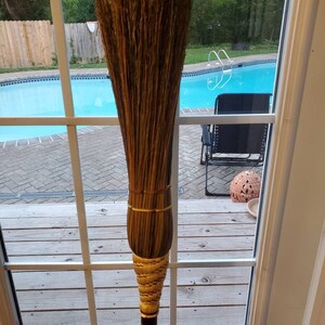 Lodge Broom, Besom, Havencroft Hand-tied Natural Hardwood Handle Broom ...