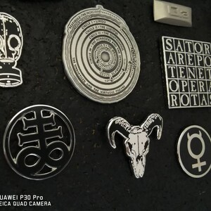 Mercury Astrology Symbol PIN - Etsy