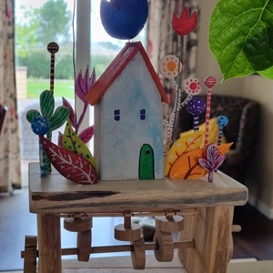 Chickens, Wooden Automata - Etsy