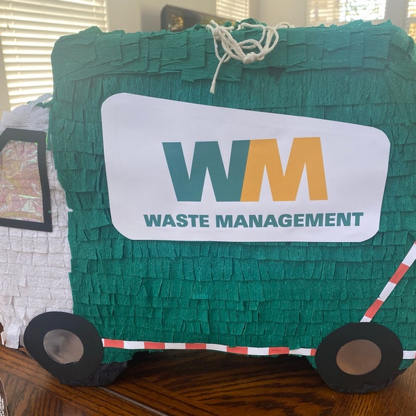 BIG! Trash or Garbage Truck Pinata - Etsy