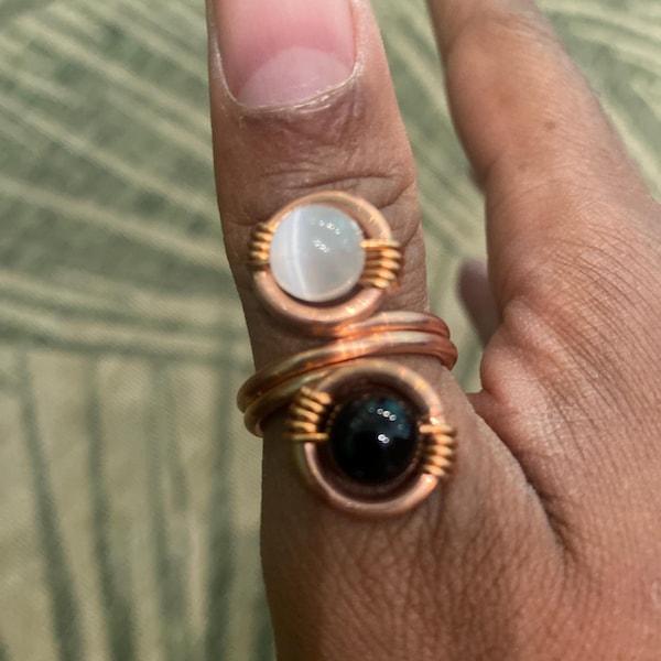 Copper Loc Jewelry, Copper Coils Cowrie Shell. Set of 3. 100% Pure ...