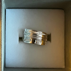 Beaver and Forest Ring in Sterling Silver by First Nations Artist ...