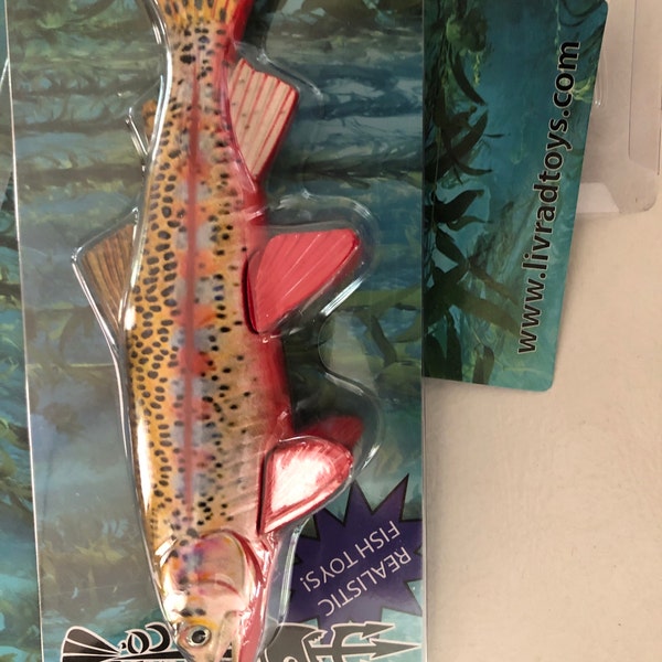 Realistic Trout 3 Pack (rainbow, Brown, and Golden) - Etsy