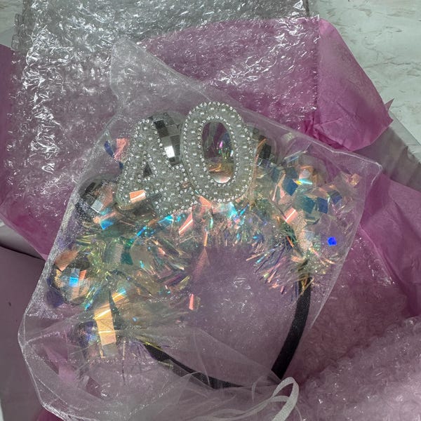 Birthday Girl Party 4th 5th 6th 7th Birthday Crown Alice Band Headband ...