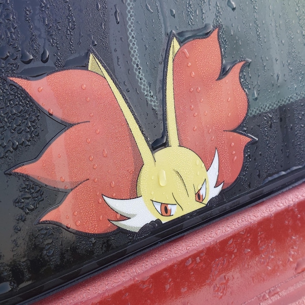 Shiny Greninja Peeker Sticker - Etsy