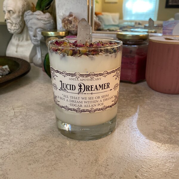 ORIGINAL Lucid Dreamer Candle ~ Dream Spell, Dreams, Dream Magick ...