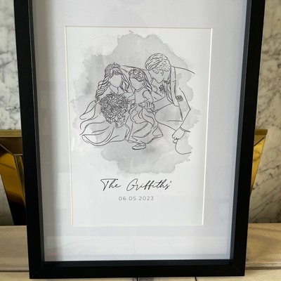 CUSTOM LINE DRAWING, Custom Illustration, Digital Art, Line Art, Custom ...