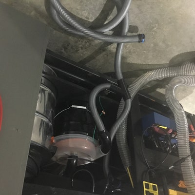 Dewalt DCW600 & DWP611 Trim Router Dust Cover Hose Adapter With Window ...