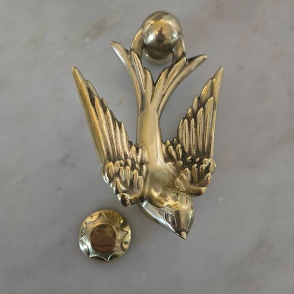 Swallow Bird Door Knocker | One of a Kind Piece for Your Front Door | 5 ...