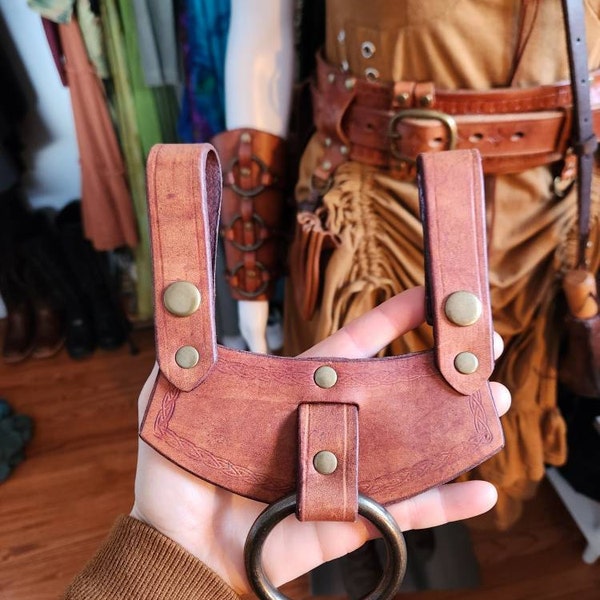 Leather Wall Hanger Straps customize in Your Choice of Leather & Metal ...