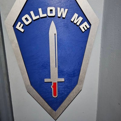 24 US Army Infantry follow Me Patch Wall Tribute FREE SHIPPING - Etsy